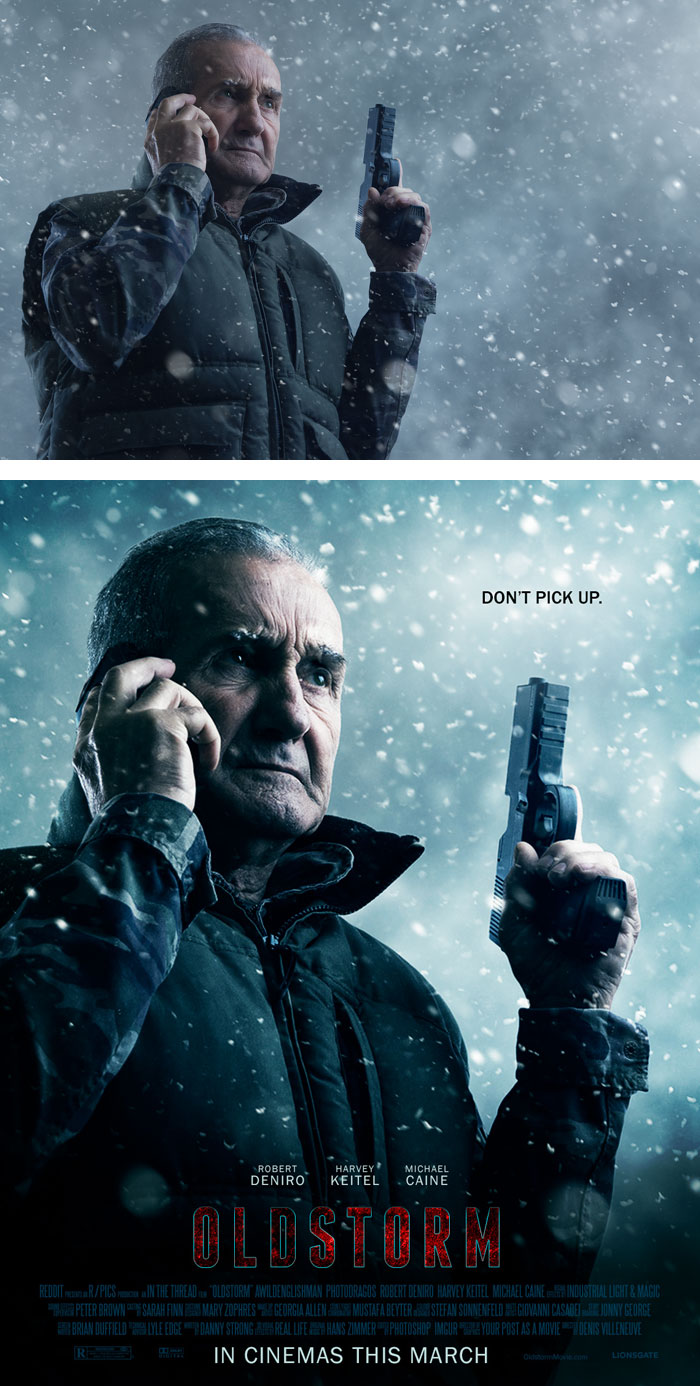 29 cartazes/capas de filmes criados com fotografias aleatórias - Bons ...