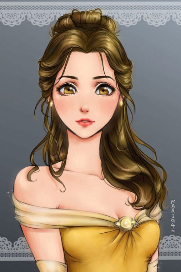 E se a Disney recriasse as suas princesas como mangás - Bons Tutoriais